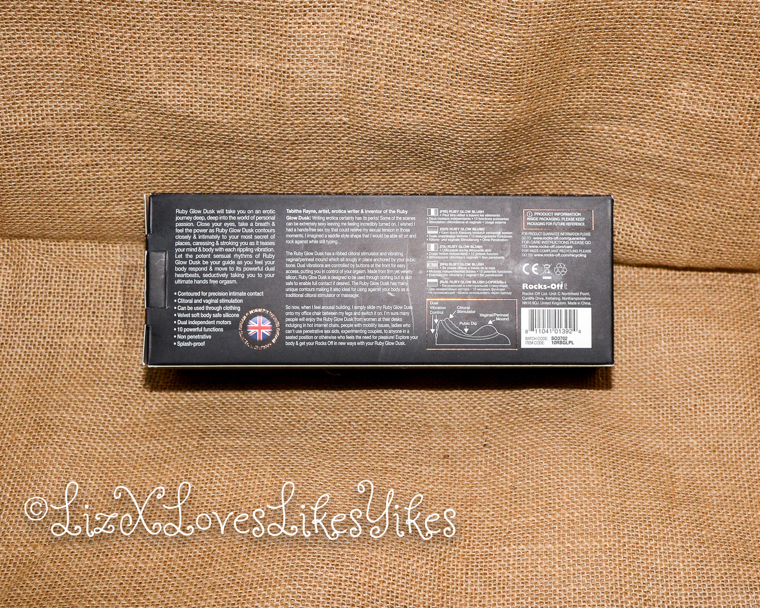 Review of Ruby Glow Dusk Ride On External Hands-Free Vibrator